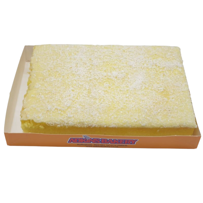 582 Mini Lemon Sponge Slab - Mason Foodservice