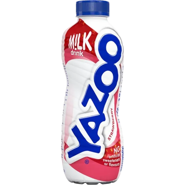 Yazoo Strawberry Milkshake 10x400ml - Mason Foodservice